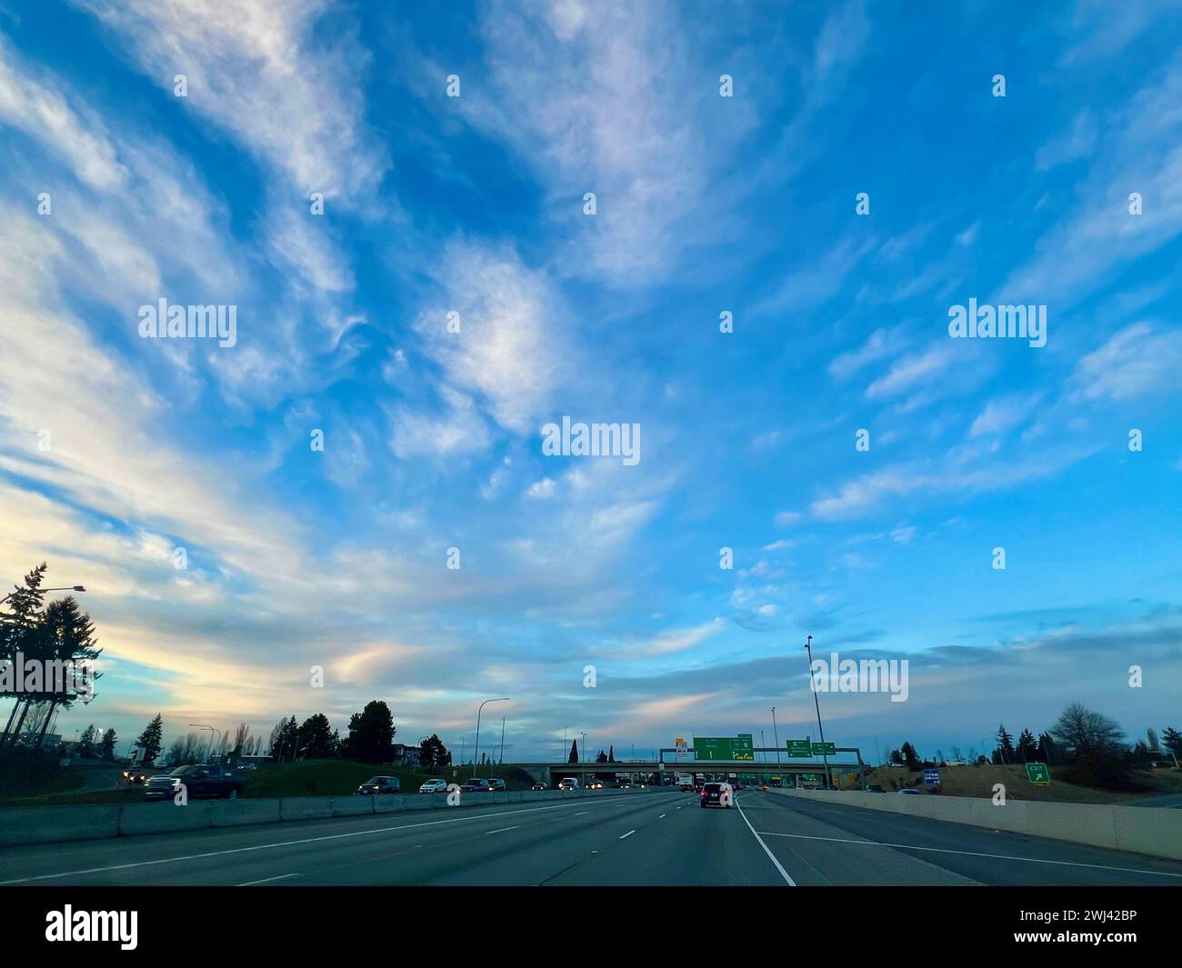 Clouds in the Sky Stock Photo - Alamy