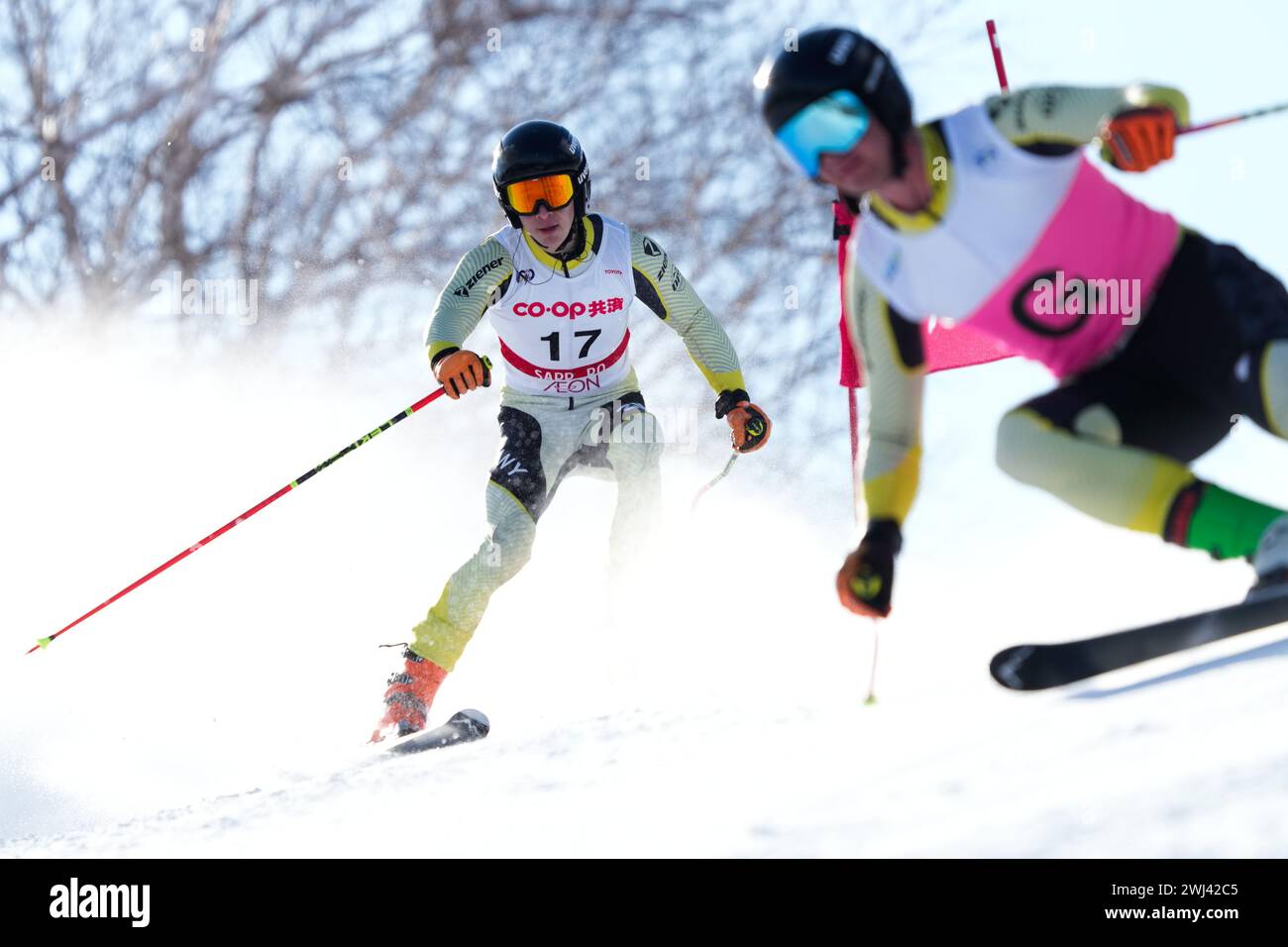 Sapporo, Japan. 10th Feb, 2024. Alexander Rauen (GER) Alpine Skiing ...