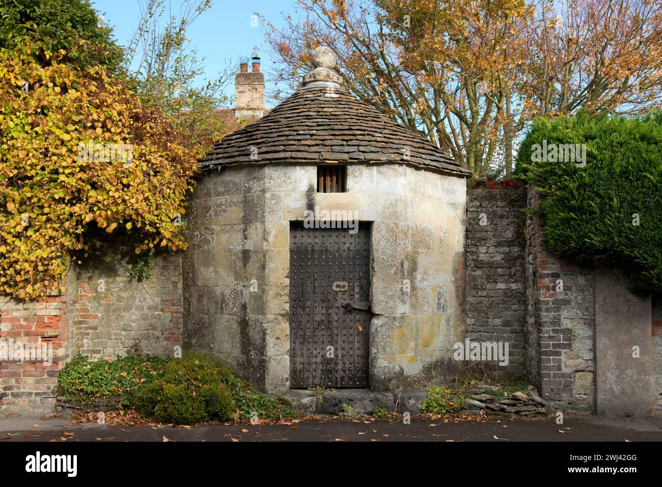 Village lock-ups. Heytesbury, Wiltshire, built in the late 18th.century ...