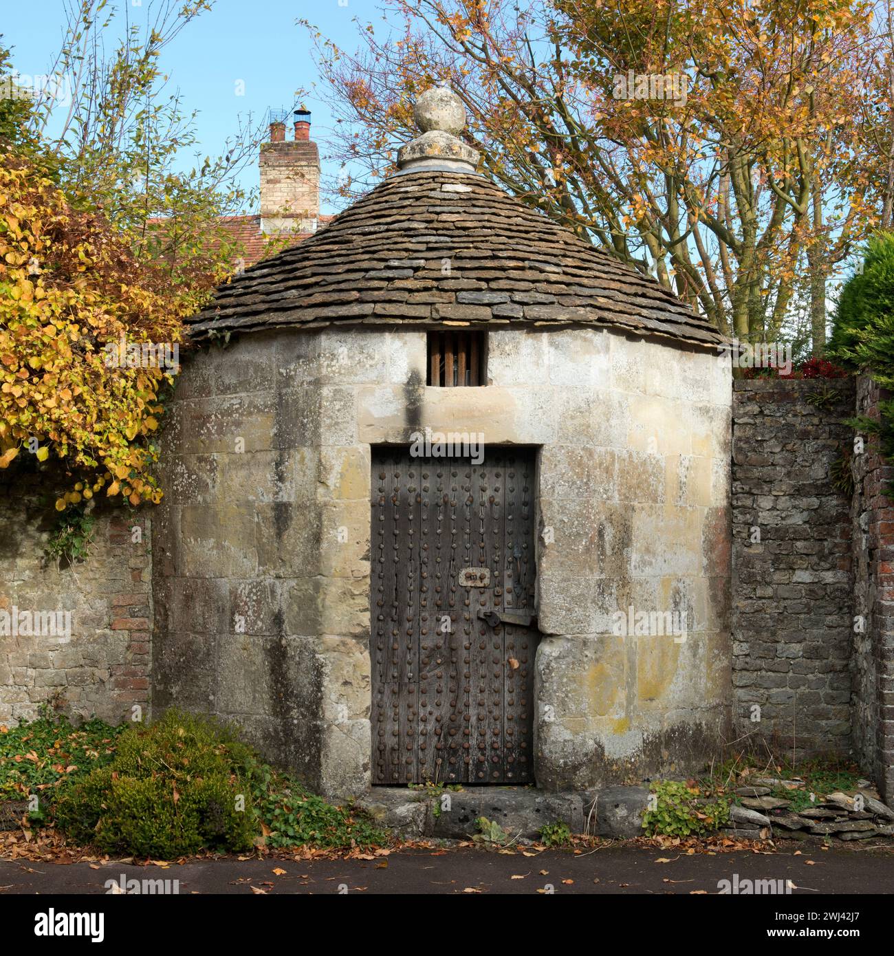 Village lock-ups. Heytesbury, Wiltshire, built in the late 18th.century ...