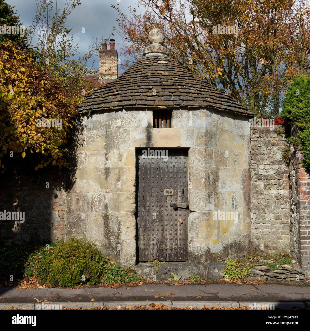 Village lock-ups. Heytesbury, Wiltshire, built in the late 18th.century ...