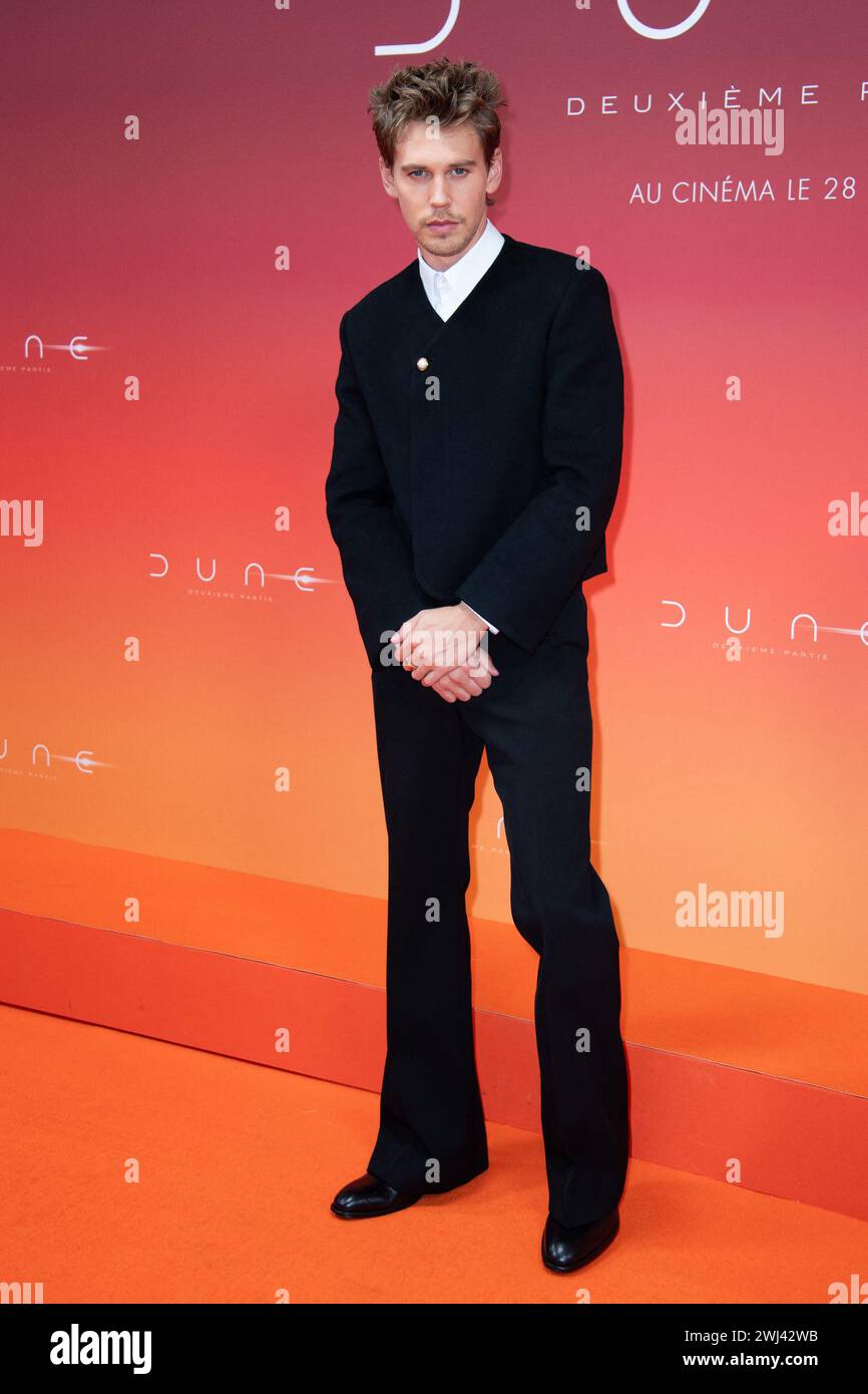 Paris, France. 12th Feb, 2024. Austin Butler attending the Dune 2 ...