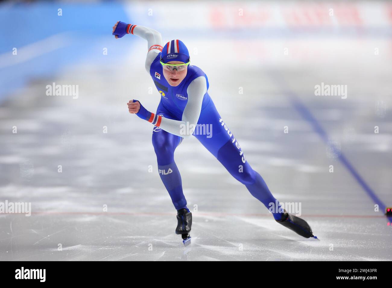 Aomori, Japan. 9th Feb, 2024. Miika Johan Klevstuen (NOR) Speed Skating ...