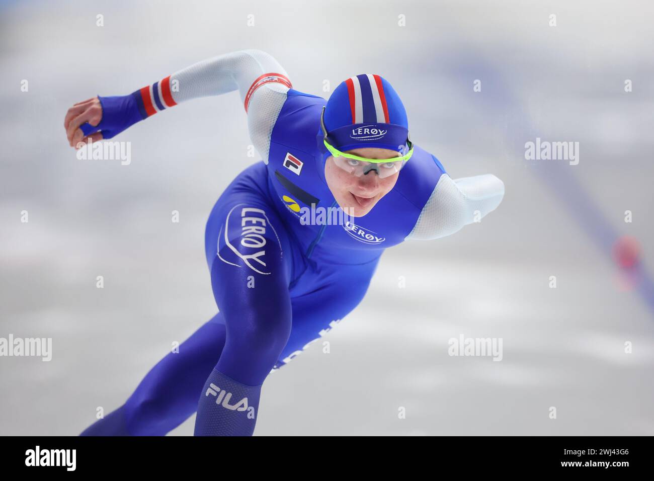 Aomori, Japan. 9th Feb, 2024. Miika Johan Klevstuen (NOR) Speed Skating ...