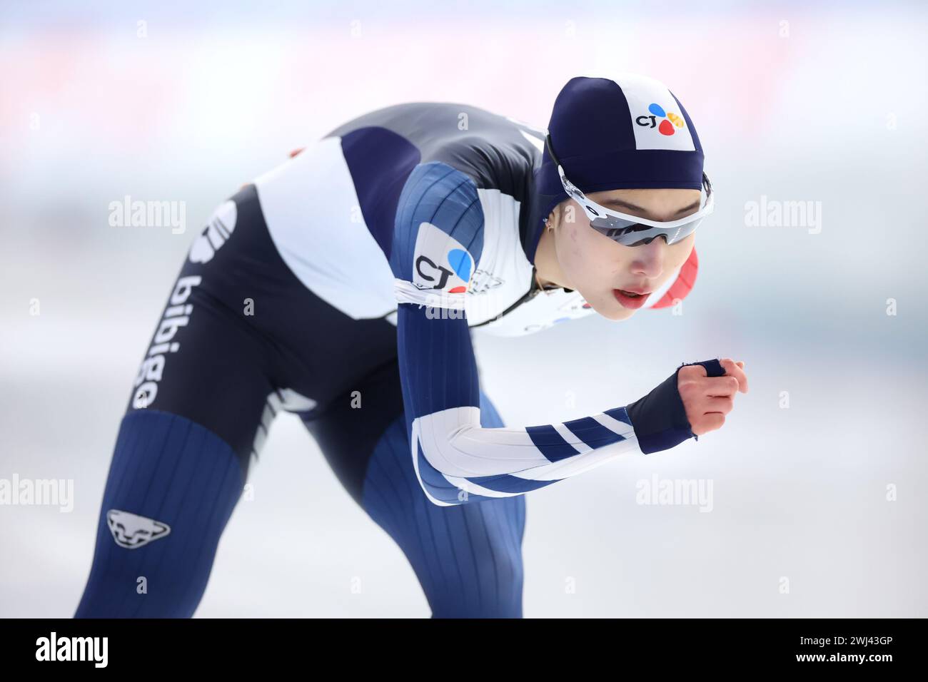 Aomori, Japan. 9th Feb, 2024. Seoyeon Cho (KOR) Speed Skating : ISU World Junior Speed Skating ...