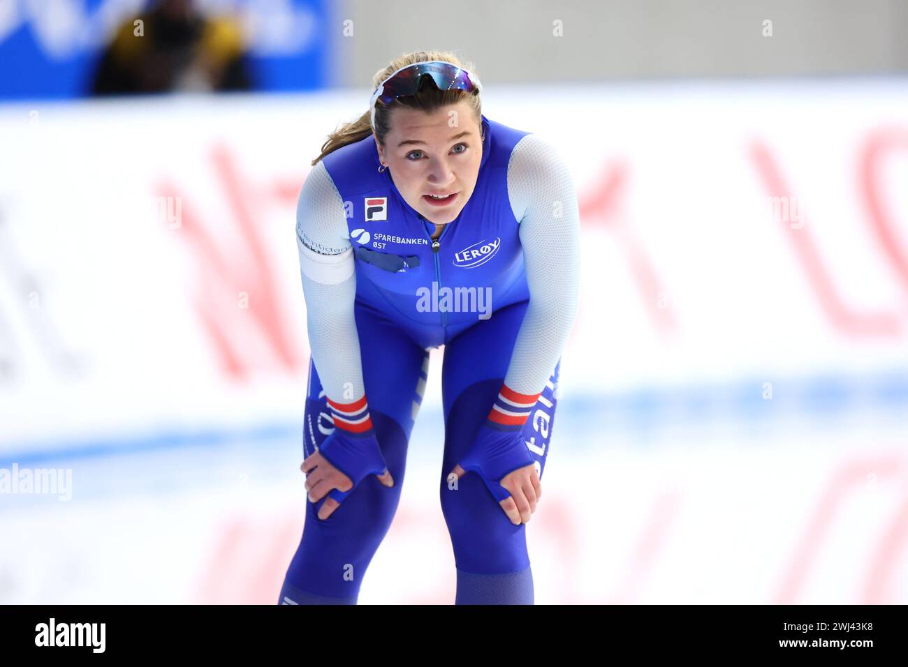 Aomori, Japan. 9th Feb, 2024. Aurora Grinden Lovas (NOR) Speed Skating ...