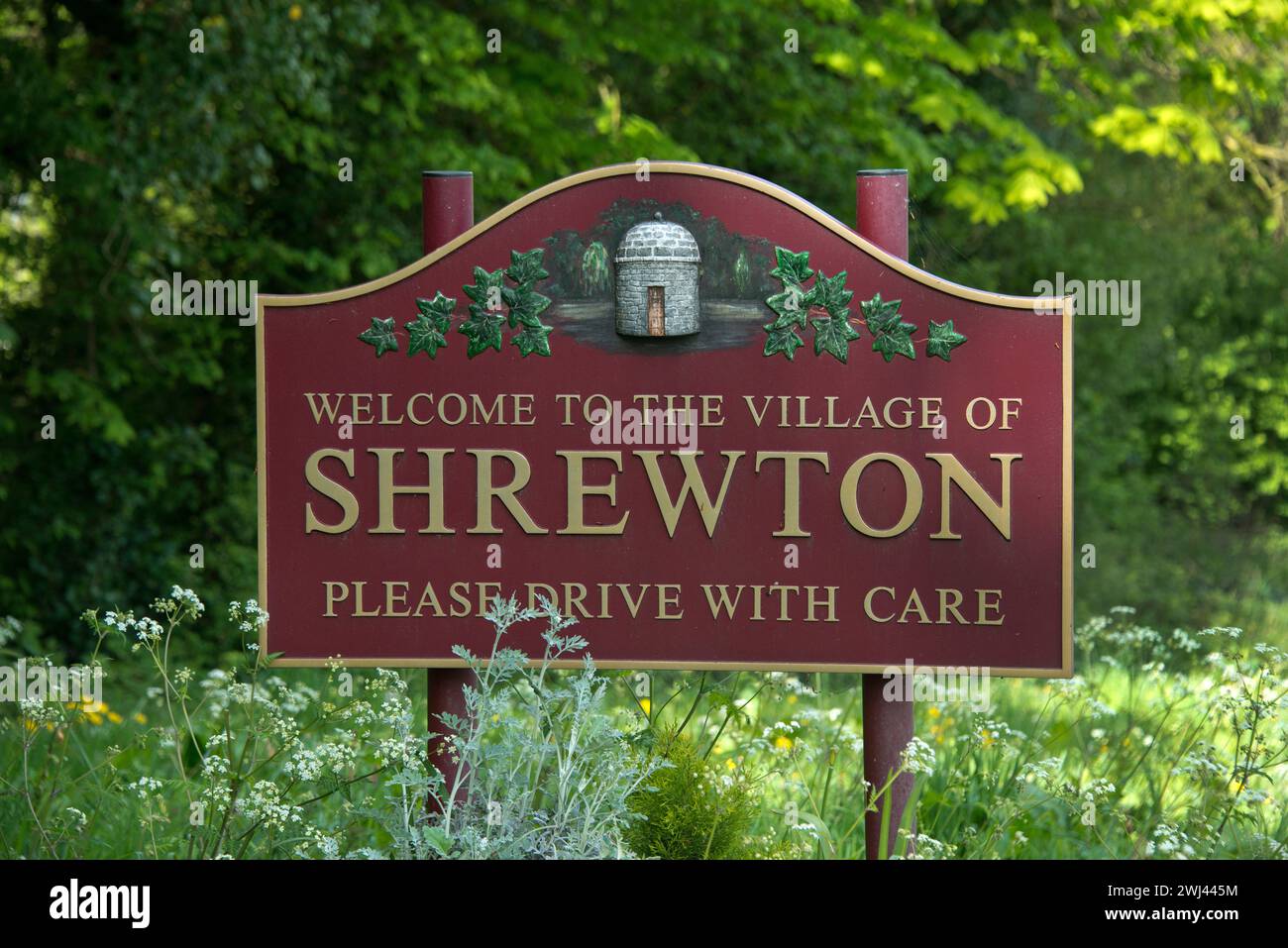 Village lock-ups. Shrewton, Wiltshire, built in the early 18th.century ...