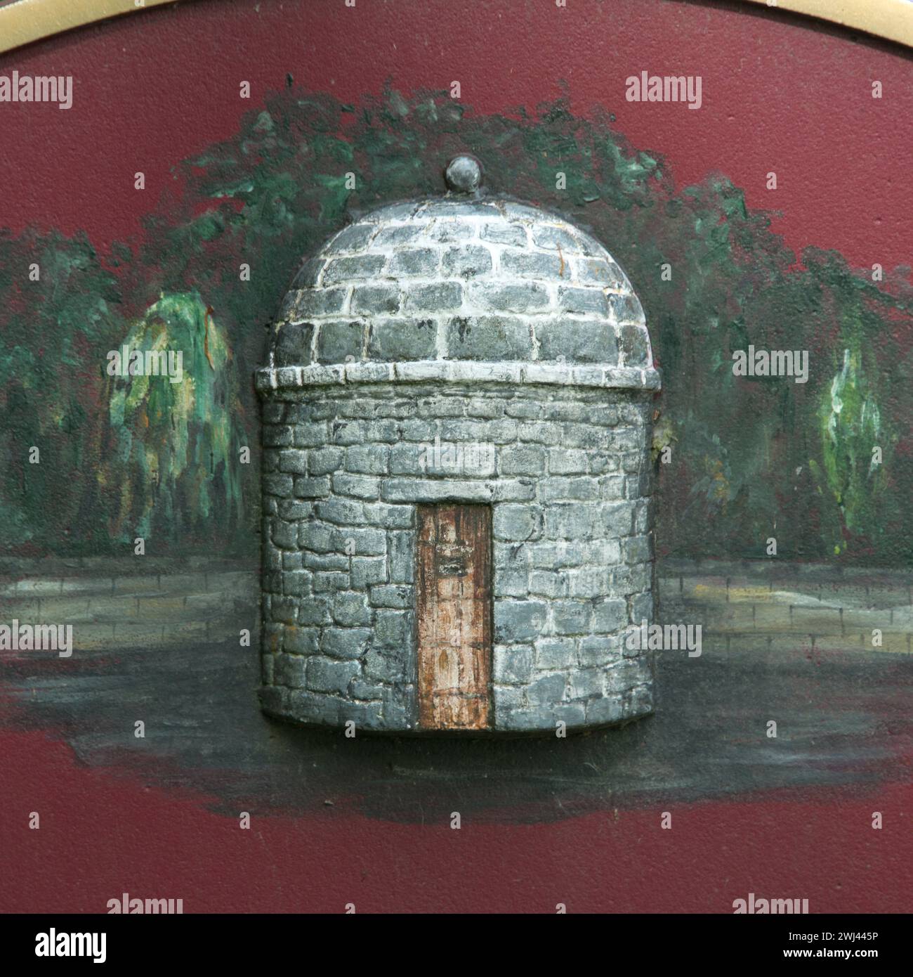 Village lock-ups. Shrewton, Wiltshire, built in the early 18th.century ...