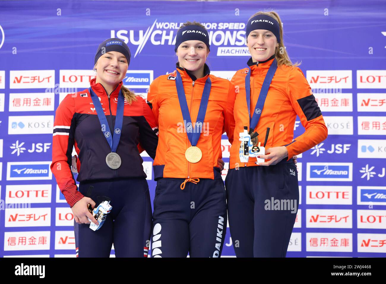 World speed skating junior round championships hi-res stock photography ...