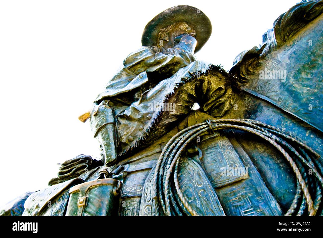 Pioneer Plaza Cattle Drive is the world's largest bronze monument. The ...