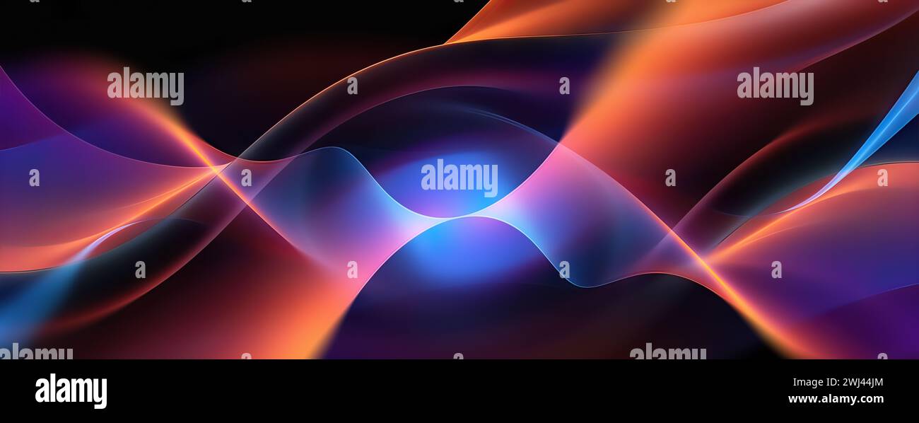 Neon ribbon hi-res stock photography and images - Alamy