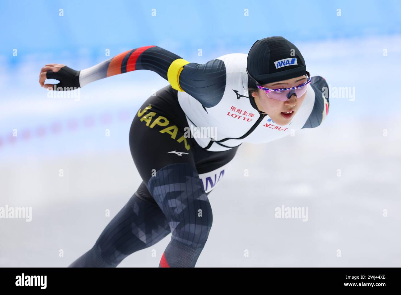 Aomori, Japan. 10th Feb, 2024. Akane Iida (JPN) Speed Skating : ISU ...