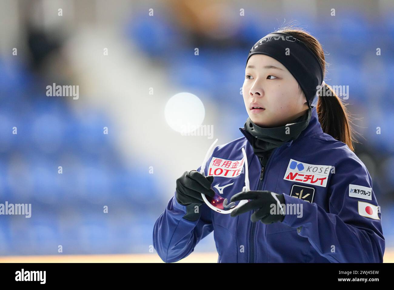 Aomori, Japan. 10th Feb, 2024. Anna Kubo (JPN) Speed Skating : ISU ...
