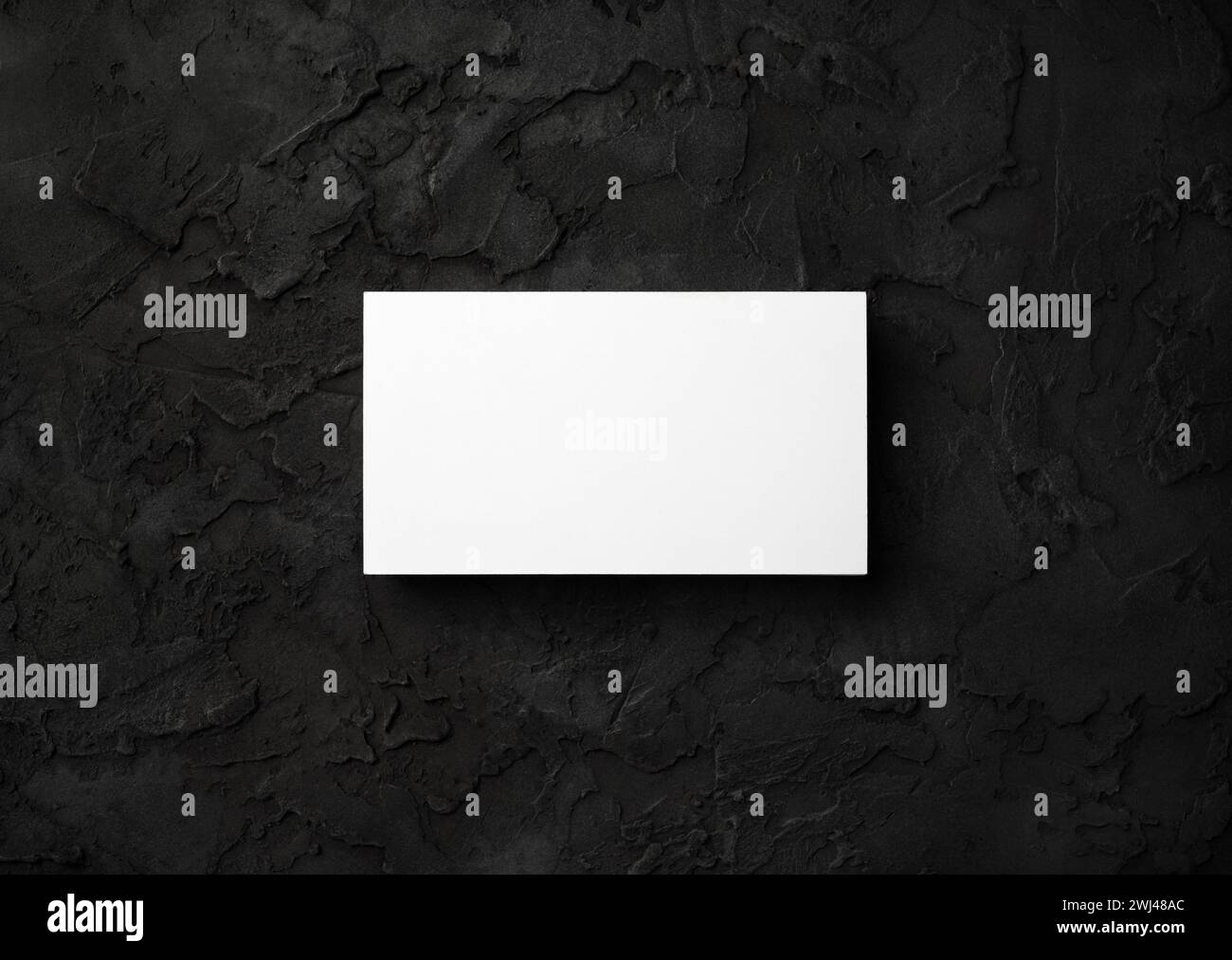 Blank business card Stock Photo - Alamy