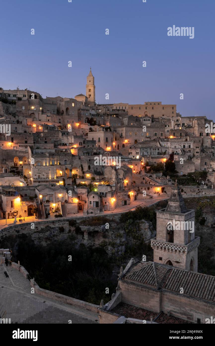 Historic downtown of matera hi-res stock photography and images - Alamy
