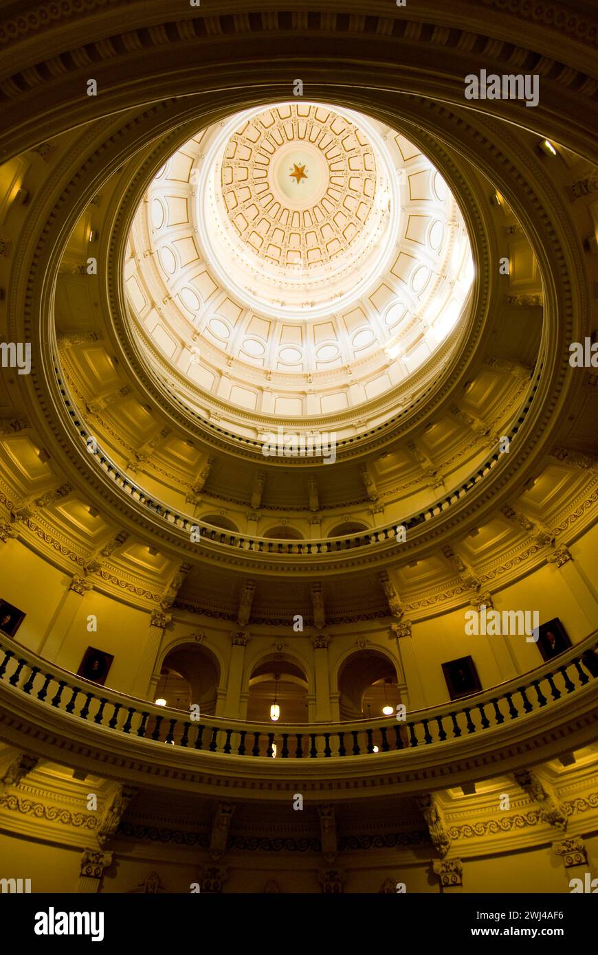 Texas state capitol building interior hi-res stock photography and ...