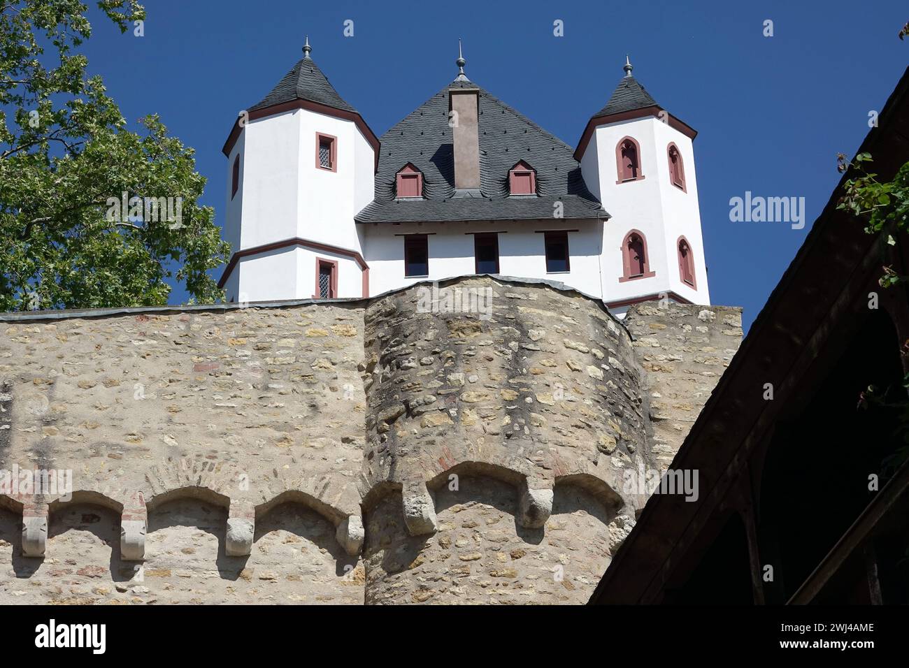 Burg in Eltville Stock Photo - Alamy