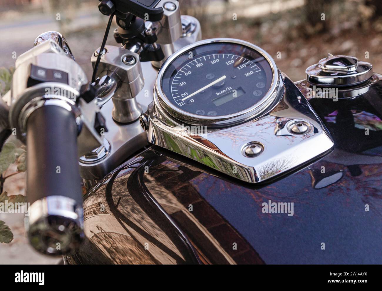 Black background speedometer bike hi-res stock photography and images ...
