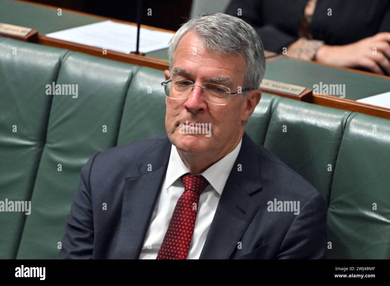 Canberra, Australia. 13th Feb, 2024. Attorney-General Mark Dreyfus ...