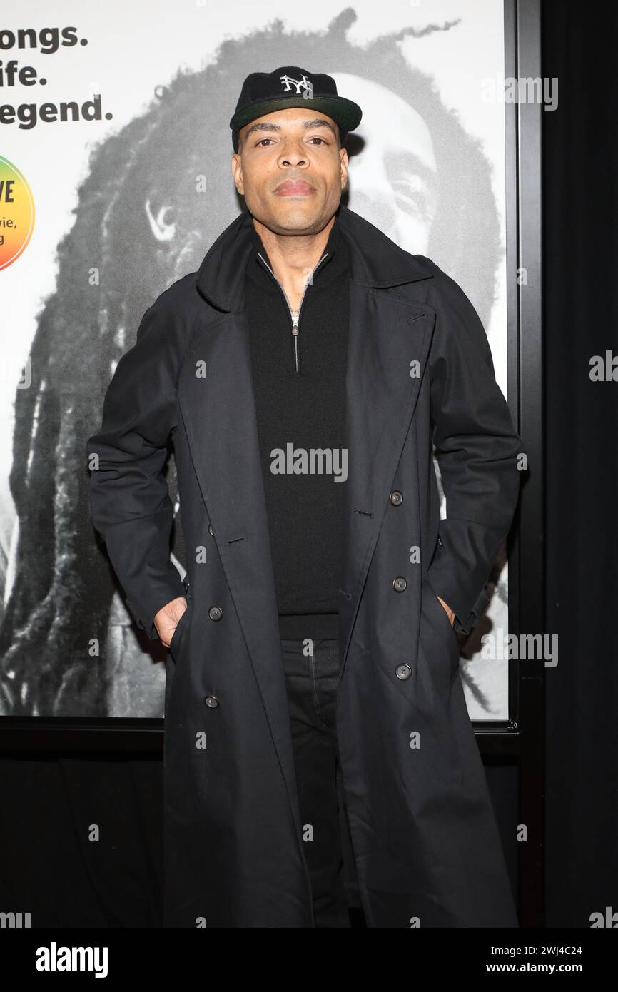 New York, United States. 12th Feb, 2024. Reinaldo Marcus Green attends ...