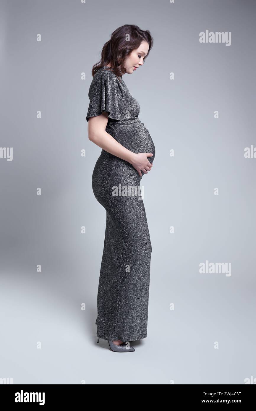 Pregnant belly high heels hi-res stock photography and images - Alamy