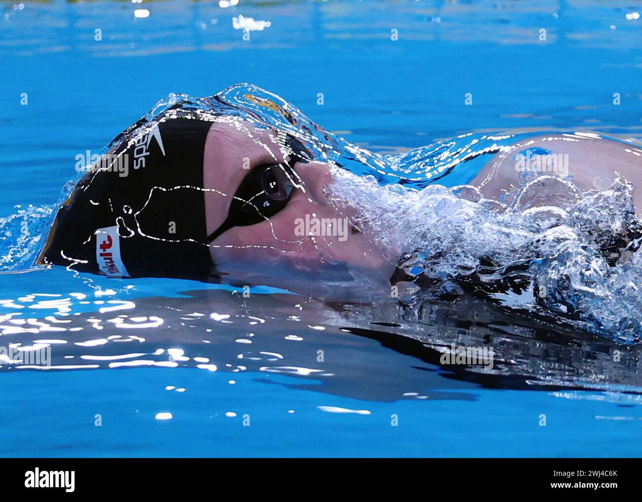 (240213) -- DOHA, Feb. 13, 2024 (Xinhua) -- Ingrid Wilm of Canada ...