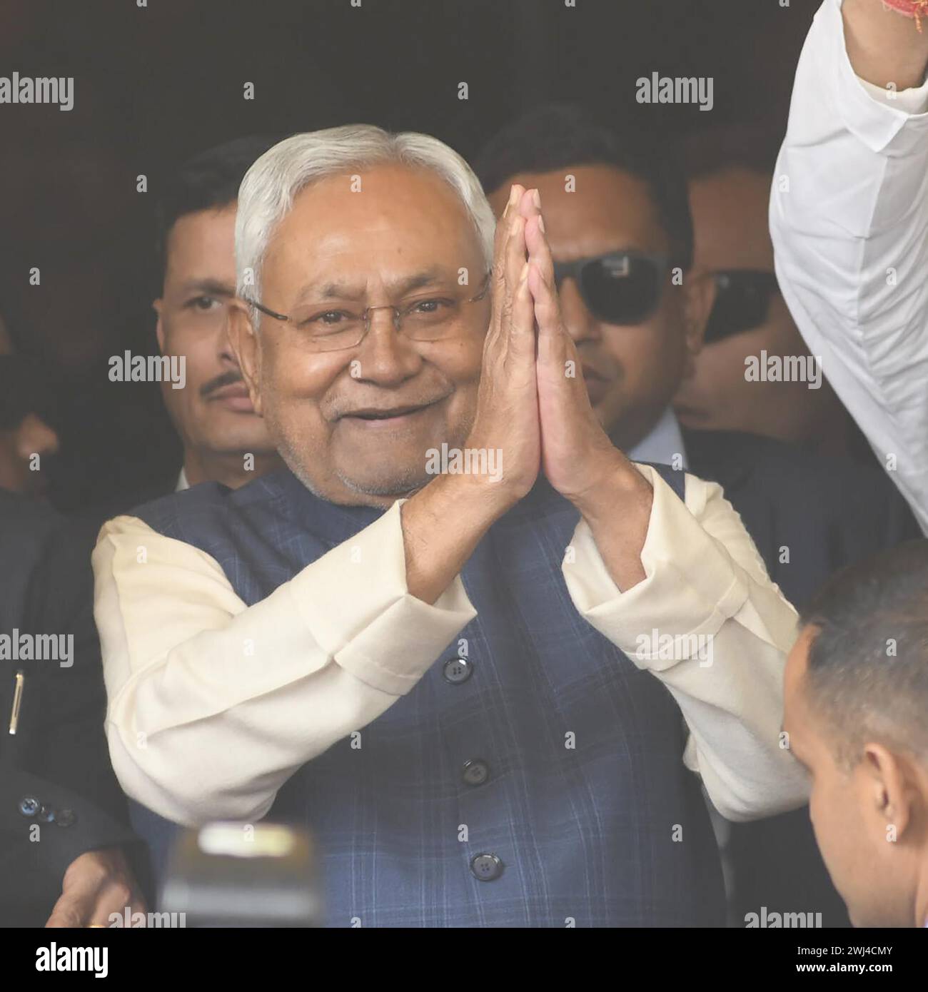 Patna, India. 12th Feb, 2024. PATNA, INDIA - FEBRUARY 12: Bihar Chief ...