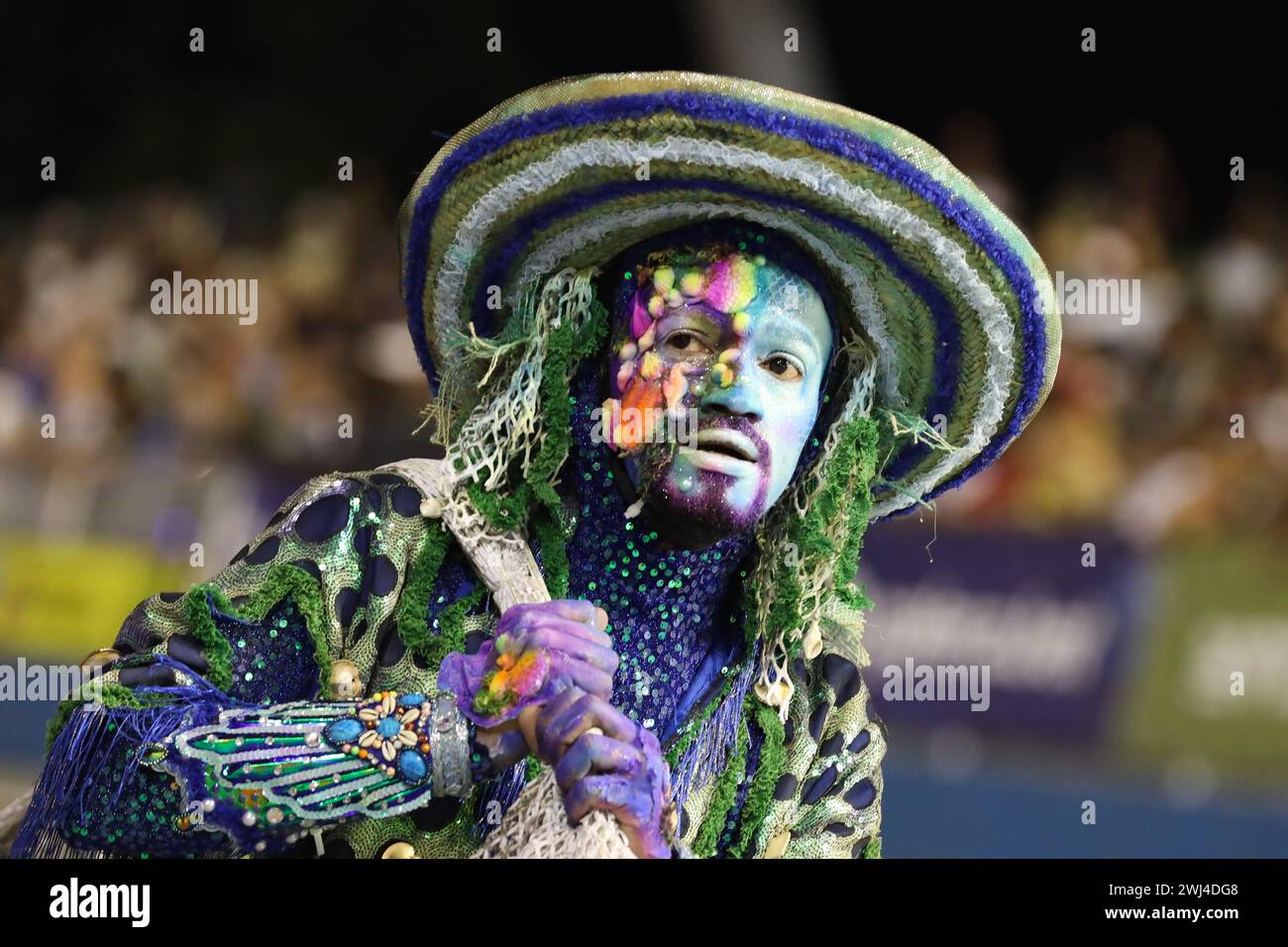 Members of the Nene da Vila Matilde Samba School during the Access ...