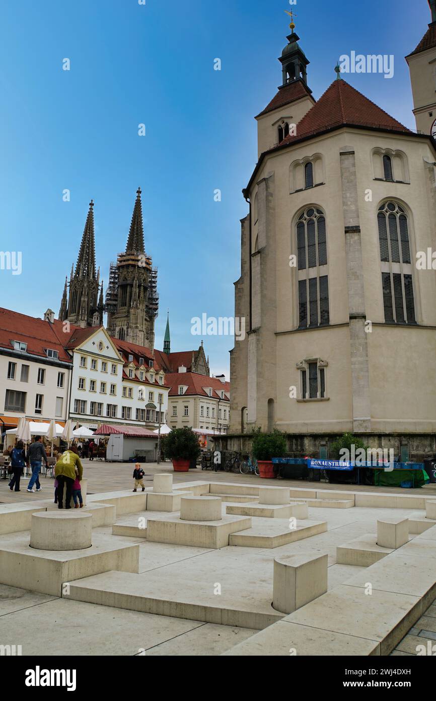 Former Regensburg Synagogue Stock Photo - Alamy