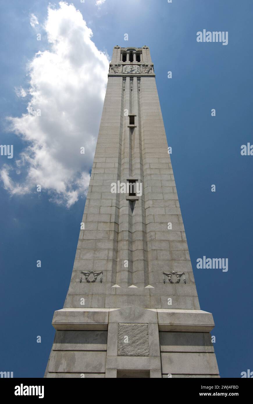 The Memorial Bell Tower, - university symbol, built 1937, main campus ...