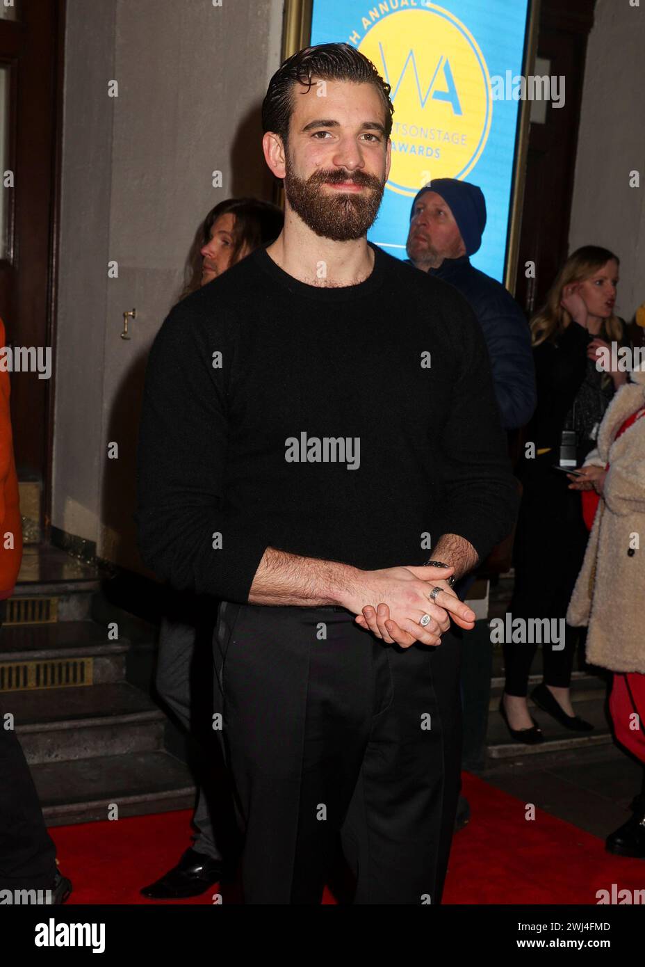 London, UK. 11th Feb, 2024. Andrew Richardson attends the WhatsOnStage ...