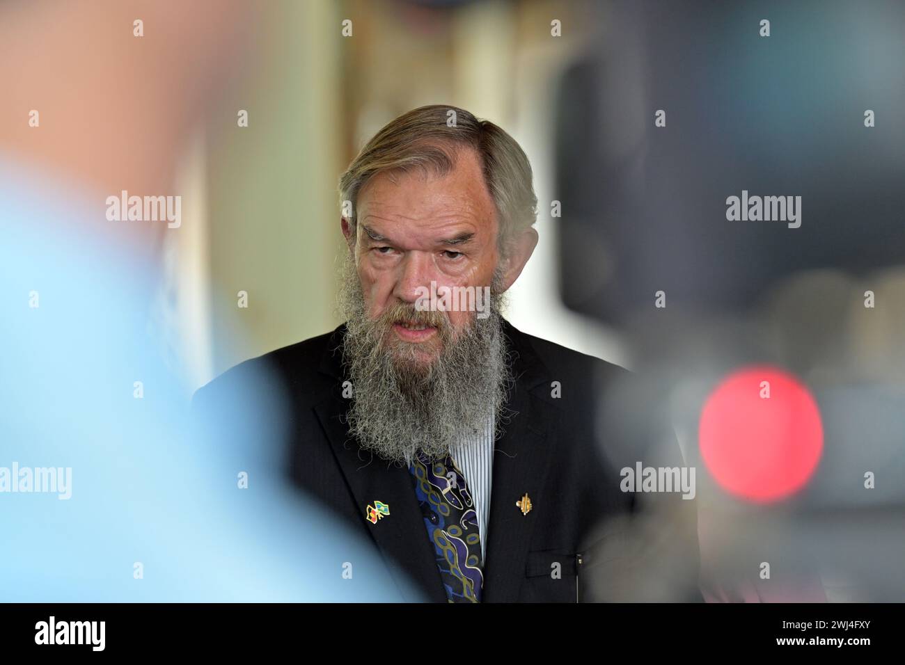 Canberra, Australia. 13th Feb, 2024. Coalition of Aboriginal and Torres ...