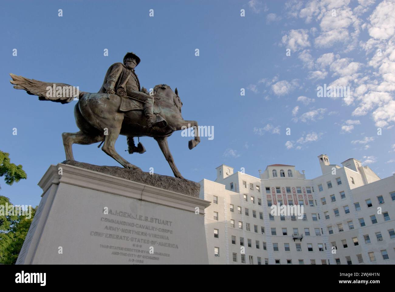 General jeb stuart monument hi-res stock photography and images - Alamy