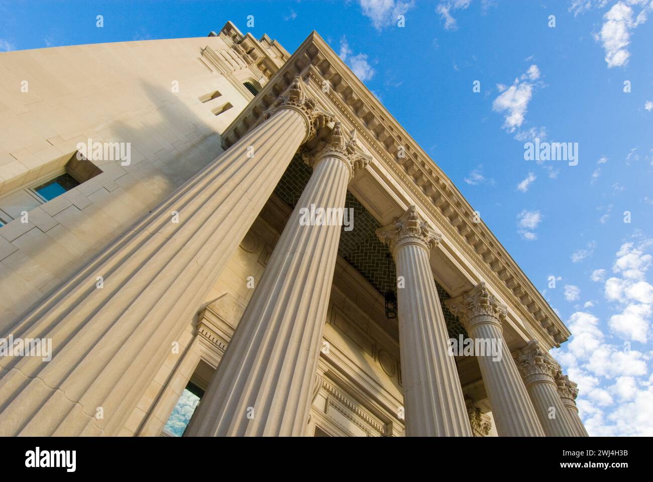 detail of pillars - Cathedral of the Sacred Heart in Fan district of ...