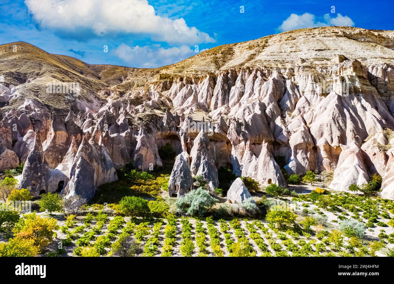 View of Zelve Valley in Cappadocia Stock Photo - Alamy