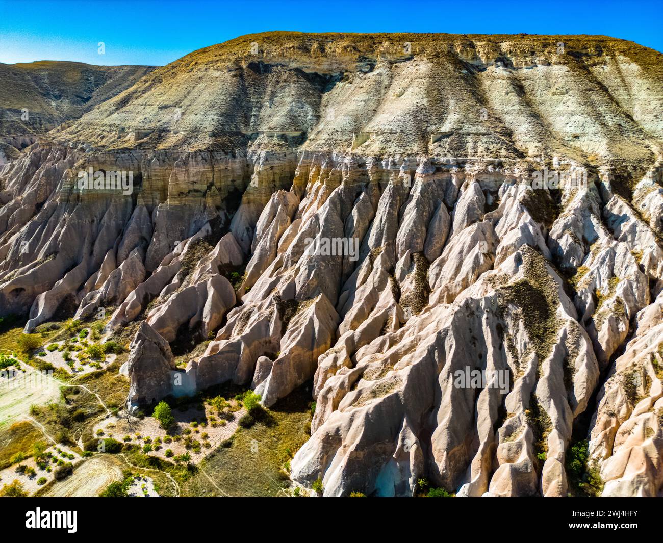 View of Zelve Valley in Cappadocia Stock Photo - Alamy