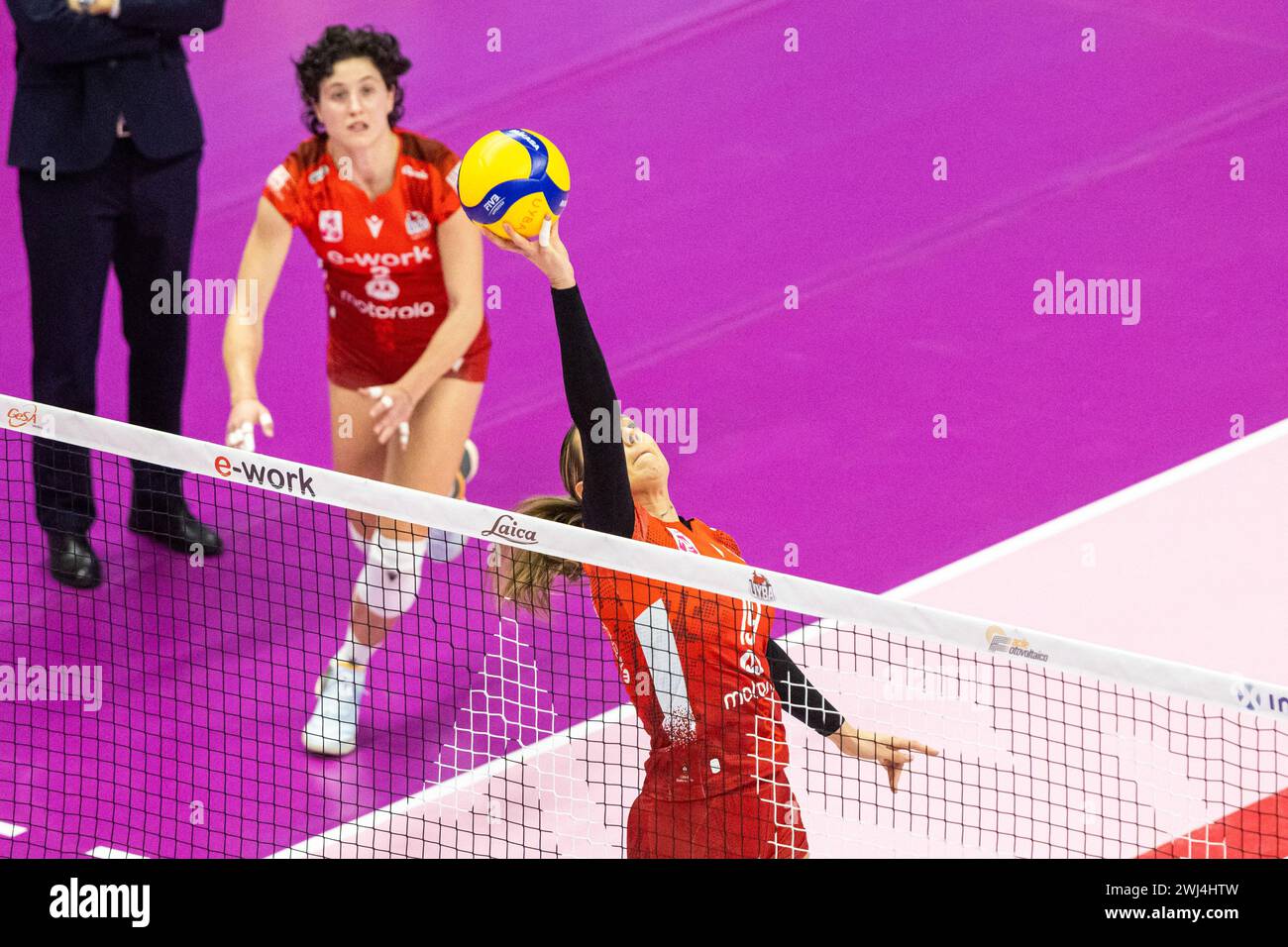 Busto Arsizio, Italy. 11th Feb, 2024. Jennifer Boldini of UYBA Volley ...