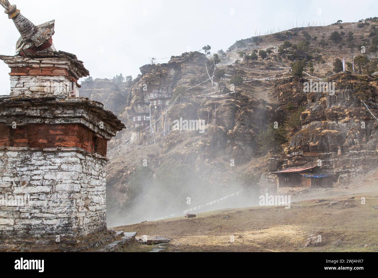 Bumdra monastery hi-res stock photography and images - Alamy