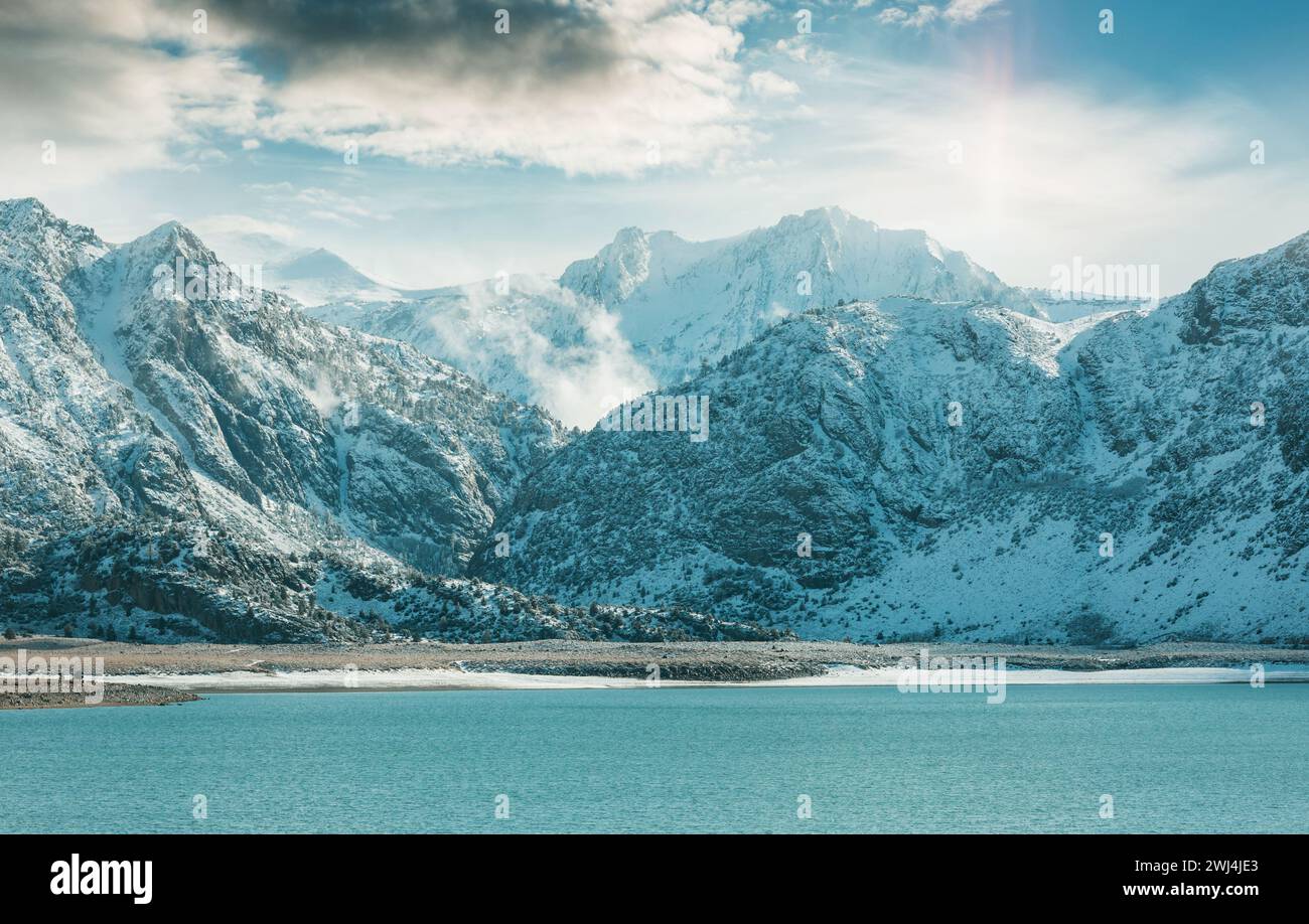 The Sierra Nevada is a high mountain range in the western United States ...