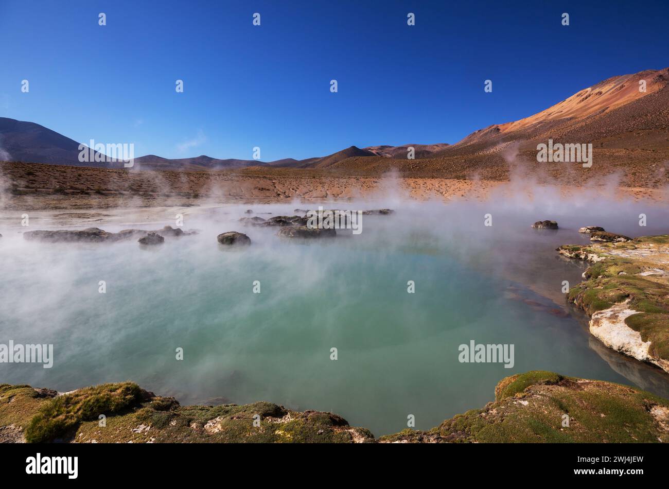 Hot springs in Chile Stock Photo - Alamy