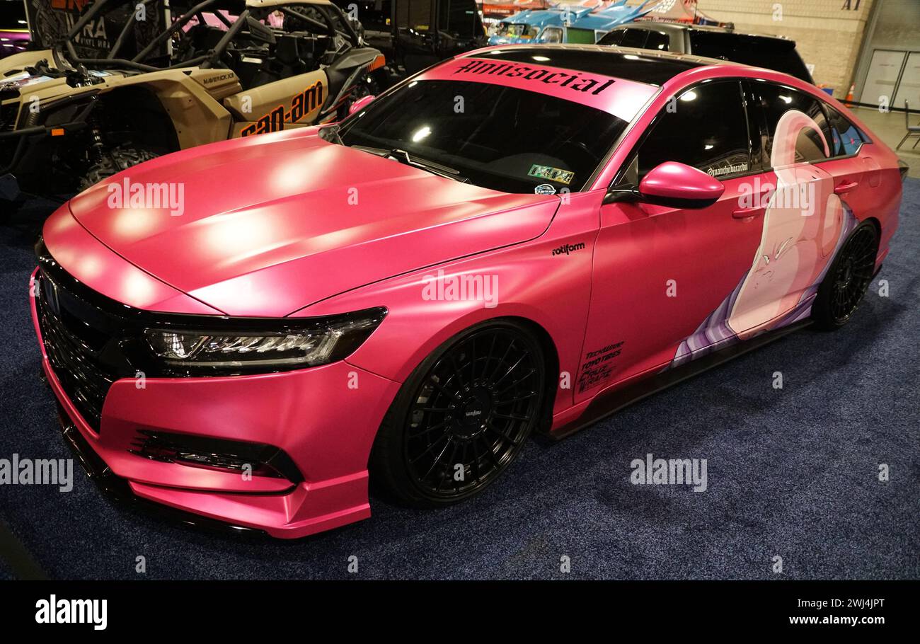 Philadelphia, Pennsylvania, U.S.A - January 14, 2024 - A Honda Accord ...