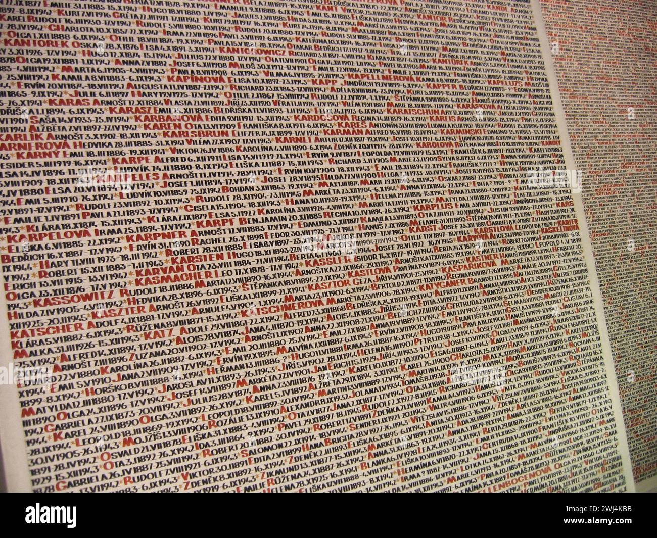 Pinkas Synagogue Prague Stock Photo - Alamy