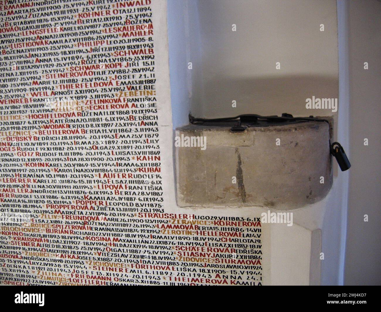 Pinkas Synagogue Prague Stock Photo - Alamy