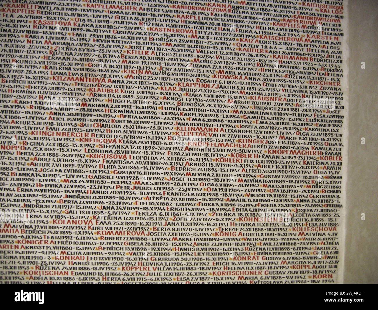 Pinkas Synagogue Prague Stock Photo - Alamy