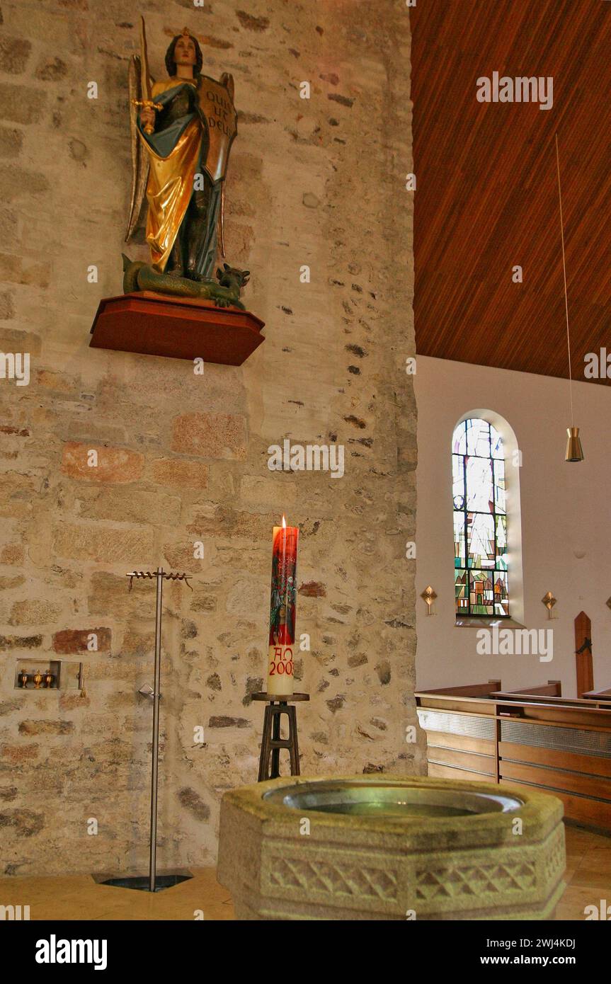 Catholic parish church of St. Michael Regen, Bavaria Stock Photo - Alamy