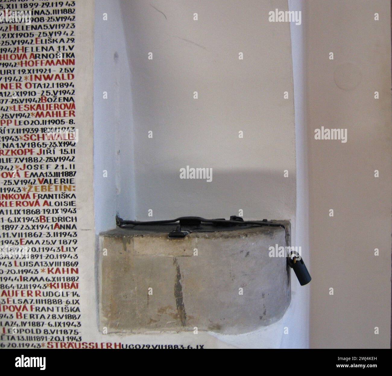 Pinkas Synagogue Prague Stock Photo - Alamy