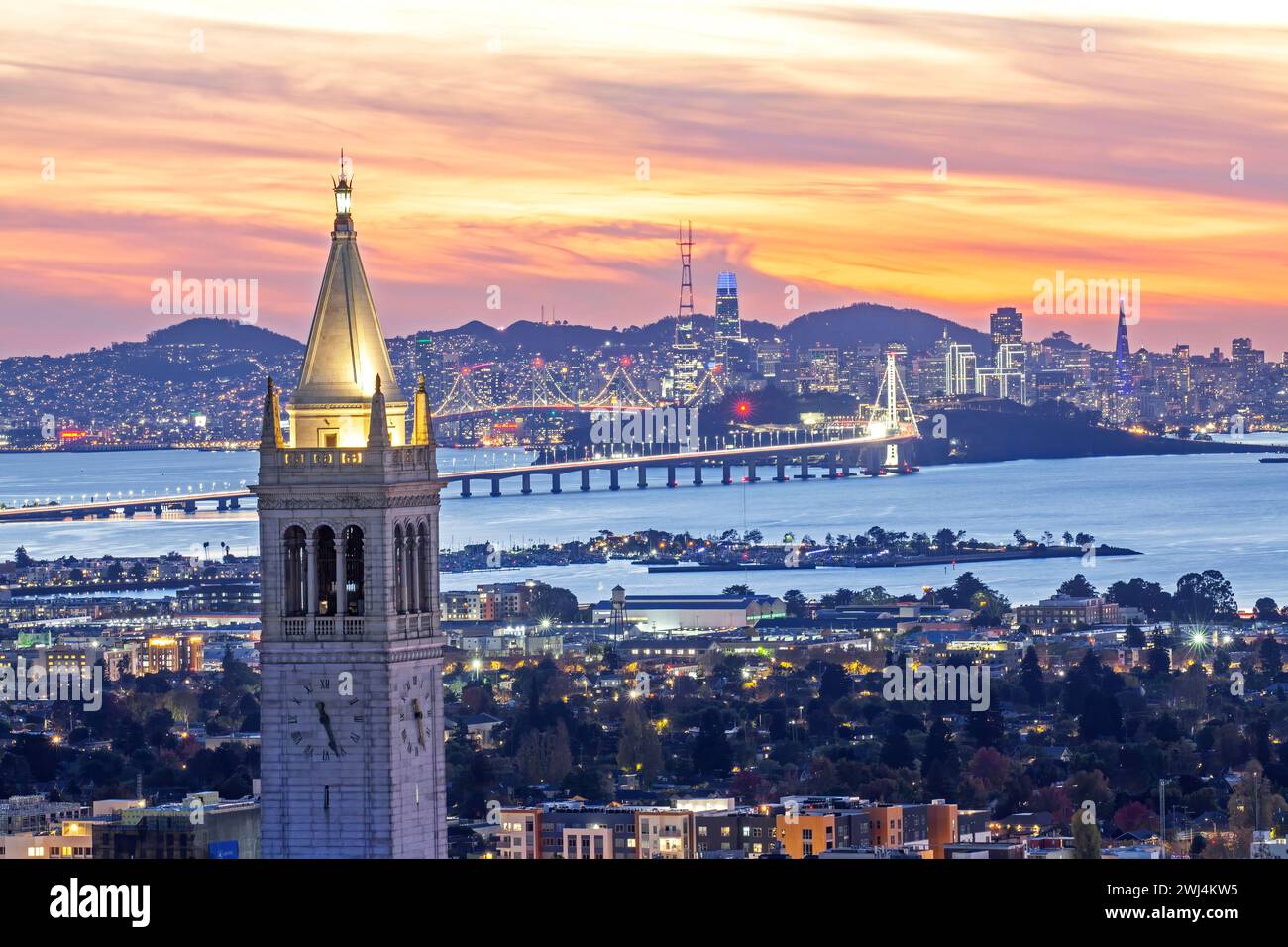 Sather tower hi-res stock photography and images - Alamy