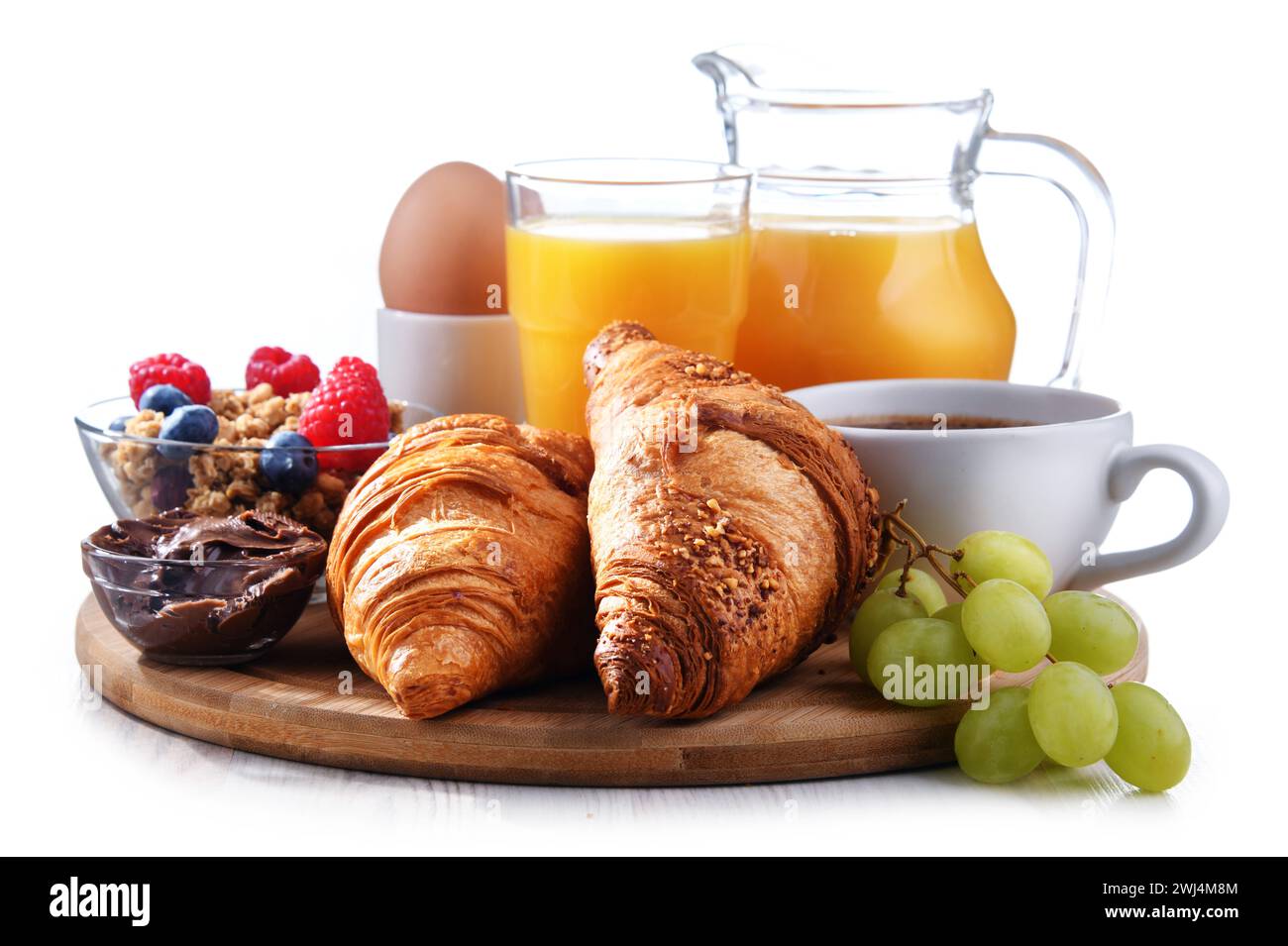 Balanced diet breakfast oatmeal Cut Out Stock Images & Pictures - Alamy