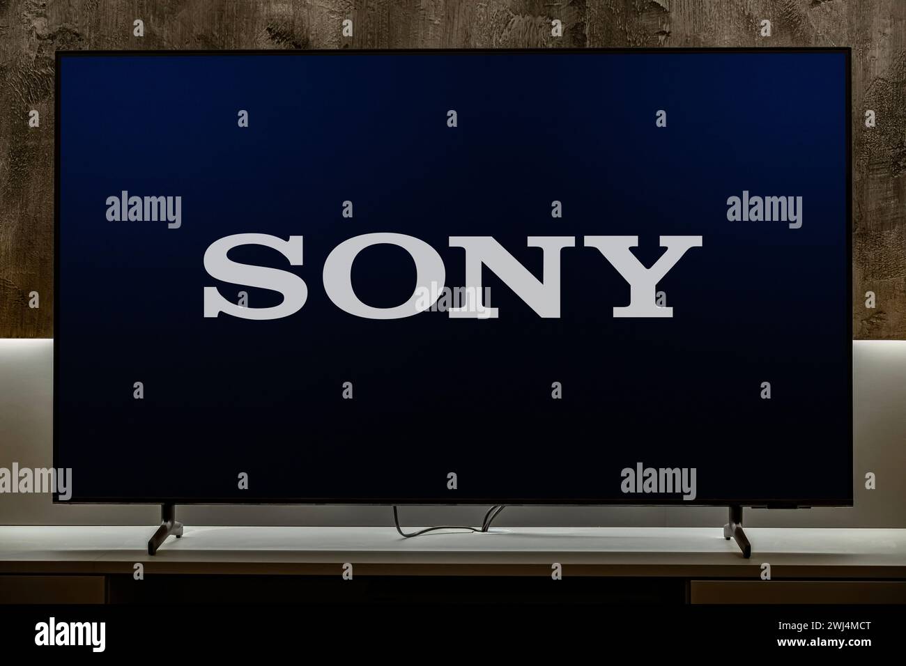 Sony tv screen 4k hi-res stock photography and images - Alamy