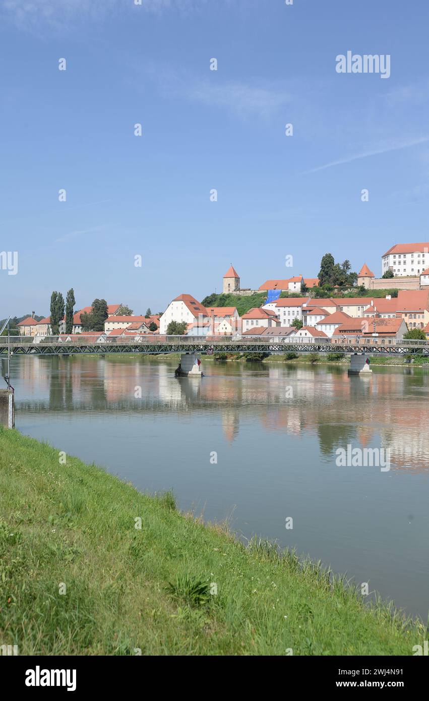 Drava in Ptuj, Slovenia Stock Photo - Alamy